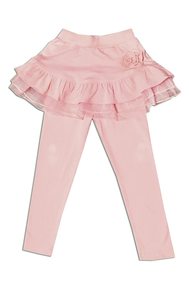 JOE-ELLA Rosette Skirted Leggings | Nordstromrack