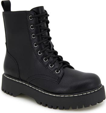 UNIONBAY Hayden Lug Sole Platform Combat Boot (Women) | Nordstromrack
