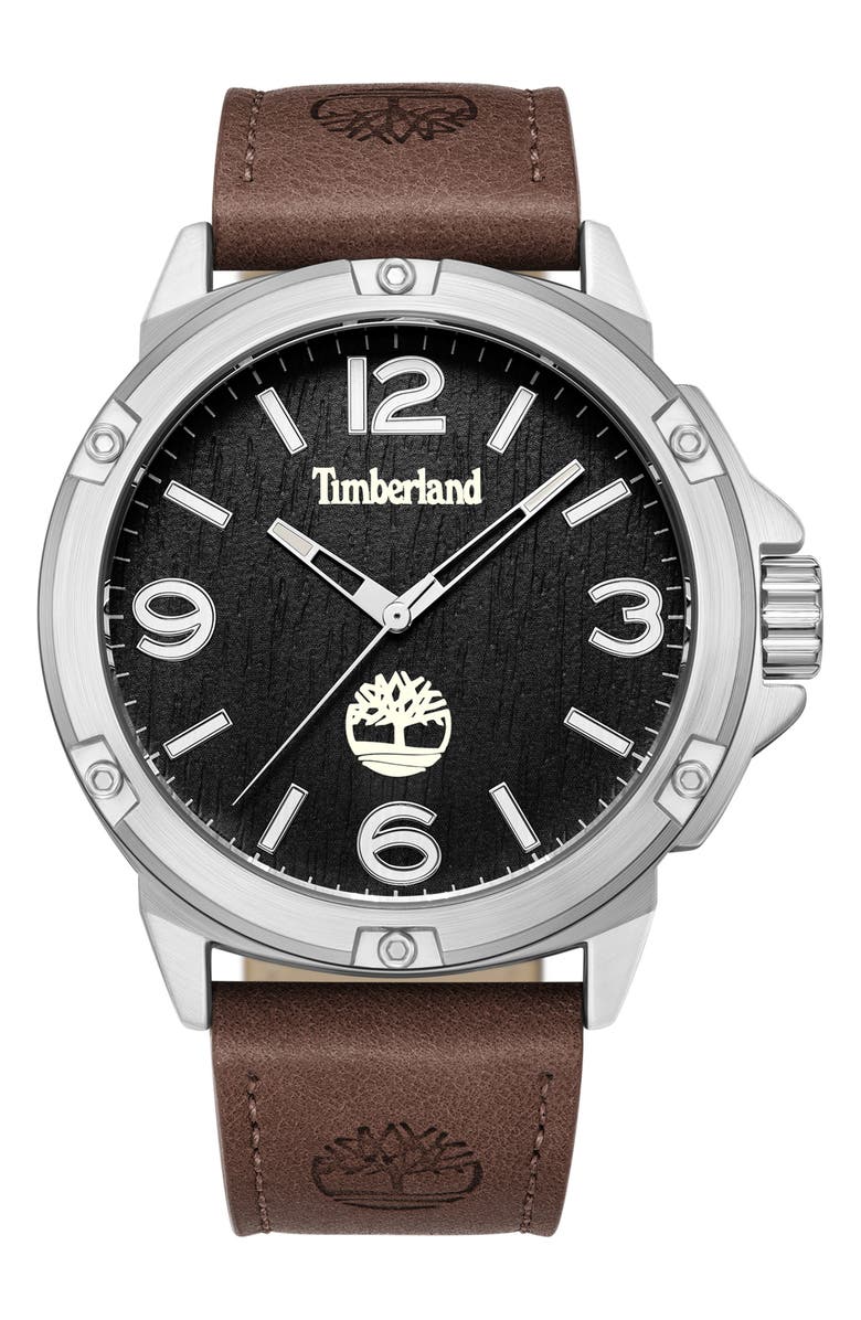 Timberland Leather Strap Watch | Nordstromrack