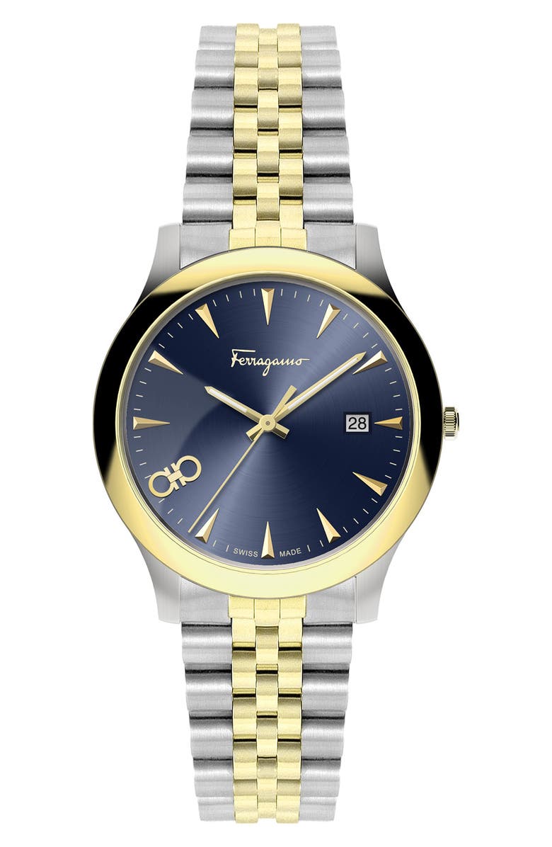 FERRAGAMO Men's Stainless Steel Bracelet Watch, 40mm | Nordstromrack