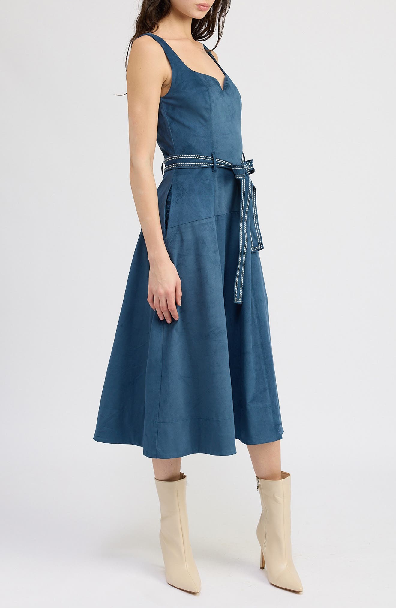 En Saison Robin A-Line Midi Dress | Nordstromrack