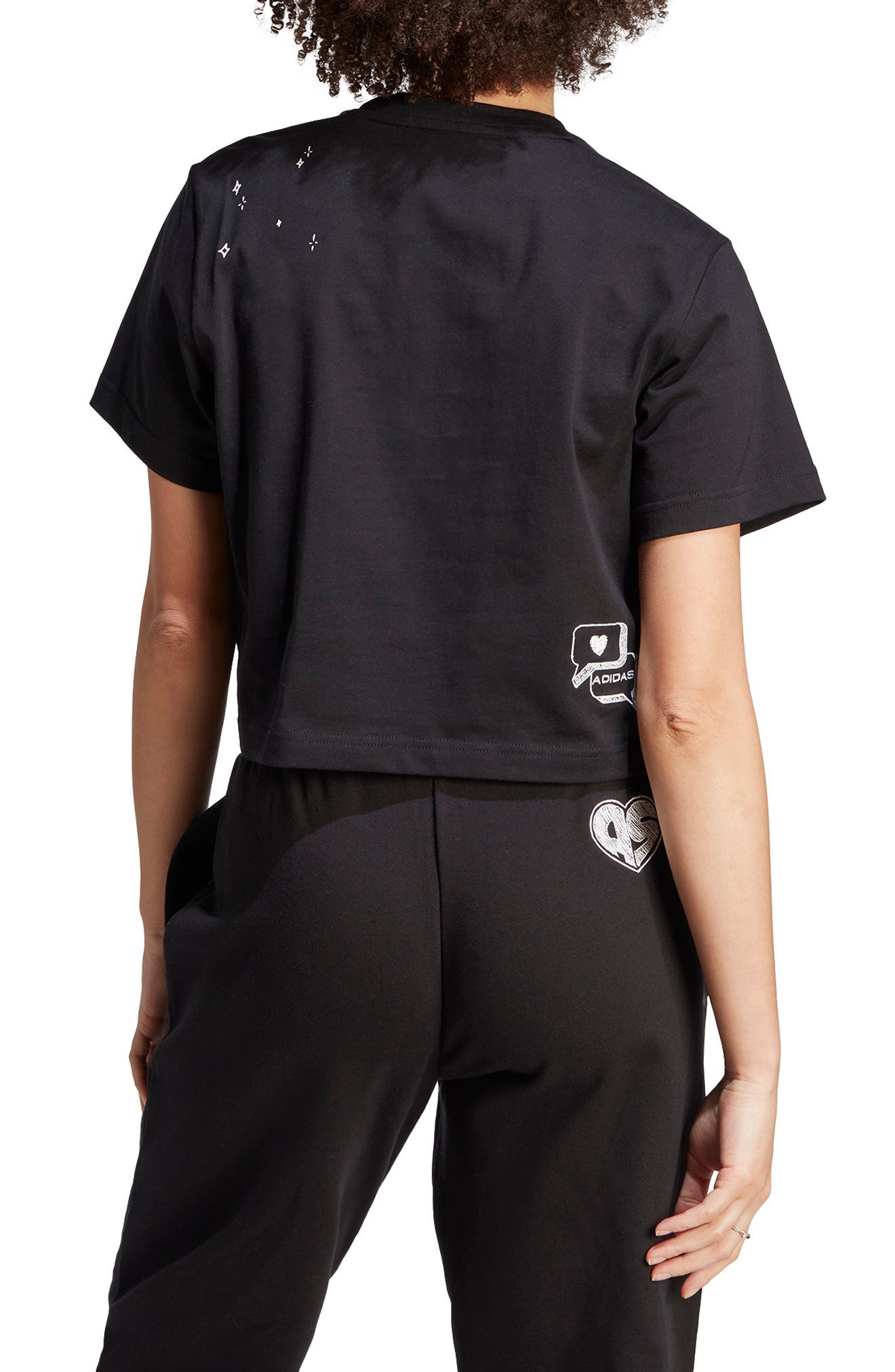 adidas Scribble Crop T-Shirt | Nordstromrack