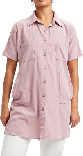 Oak & Acorn Prayer Cotton Button-Up Shirt | Nordstromrack