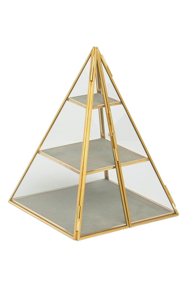 Nordstrom Glass Pyramid Jewelry Box | Nordstromrack