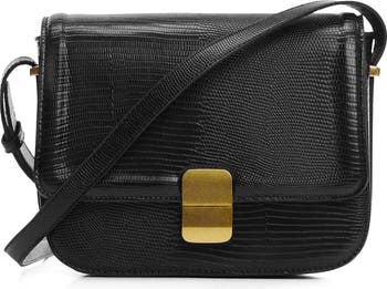 MANGO Lizard Embossed Crossbody Bag | Nordstrom