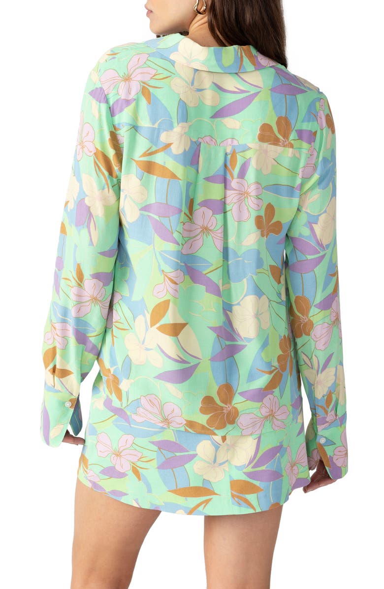 Sanctuary Floral Button-Up Shirt | Nordstrom