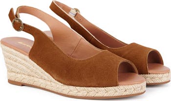 Barbour Nadia Slingback Espadrille Wedge Sandal (Women) | Nordstrom