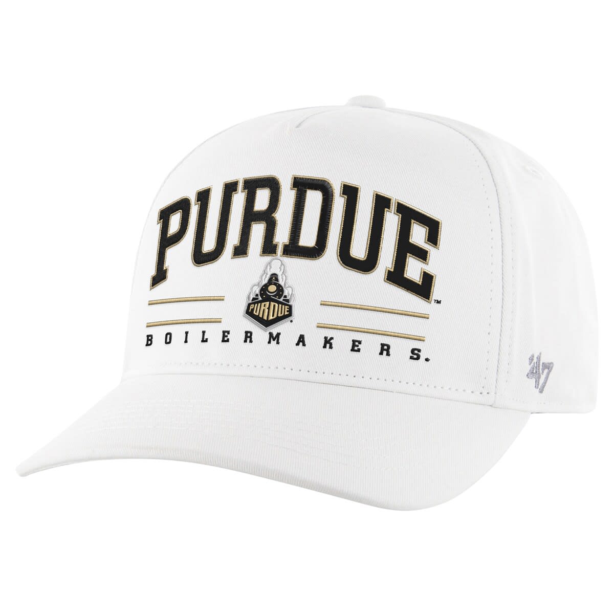 '47 Men's '47 White Purdue Boilermakers Roscoe Hitch Adjustable Hat ...