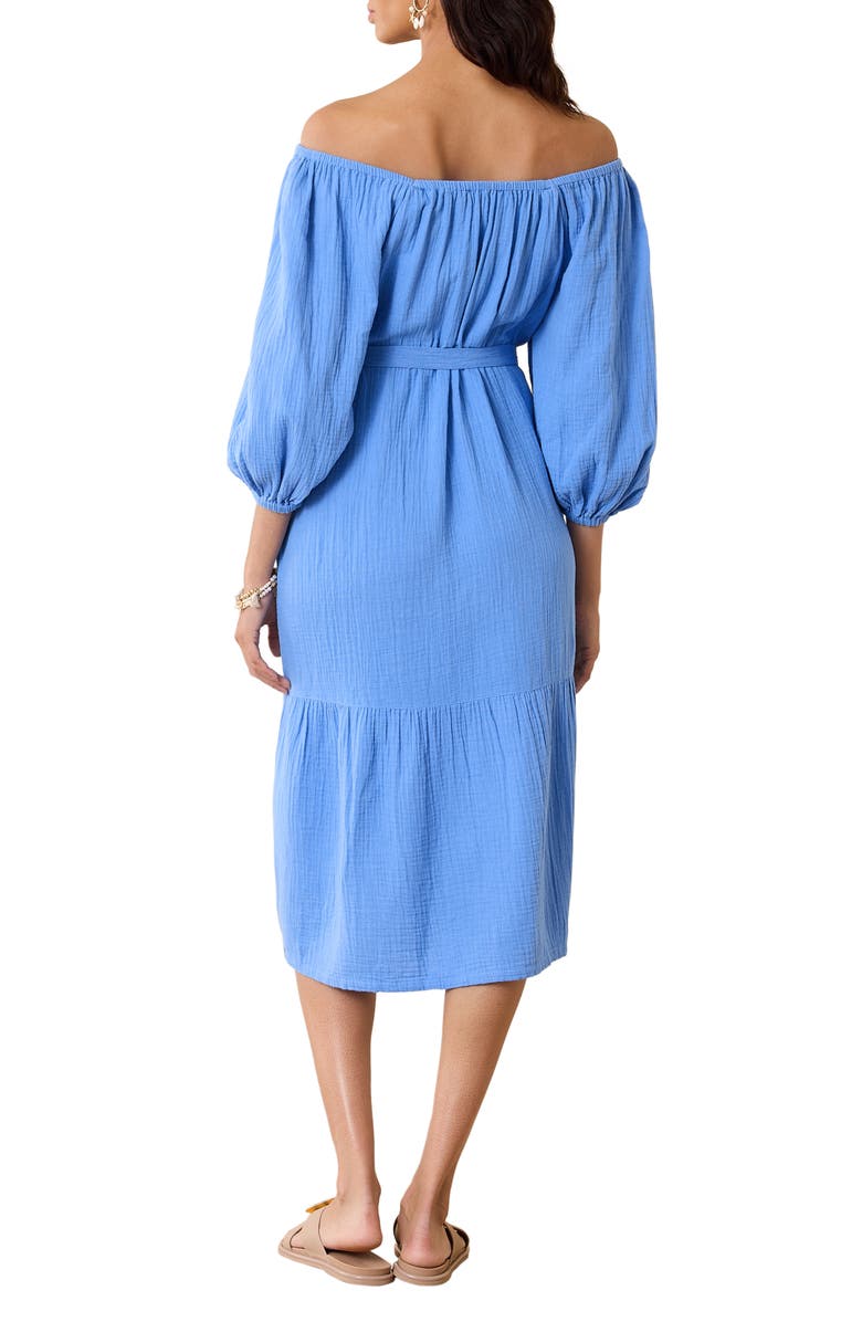 Tommy Bahama Coral Isle Off the Shoulder Midi Dress | Nordstromrack