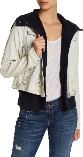 Free People Double Layer Denim Jacket | Nordstromrack
