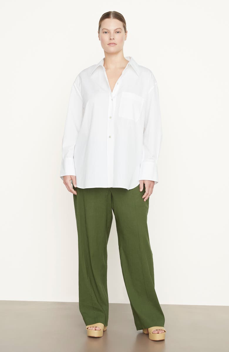 Vince Oversize Cotton Button-Up Shirt | Nordstromrack