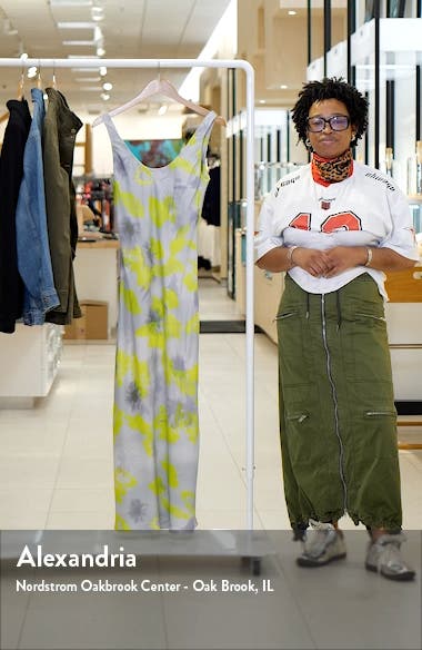 Topshop Print Satin Slipdress | Nordstromrack