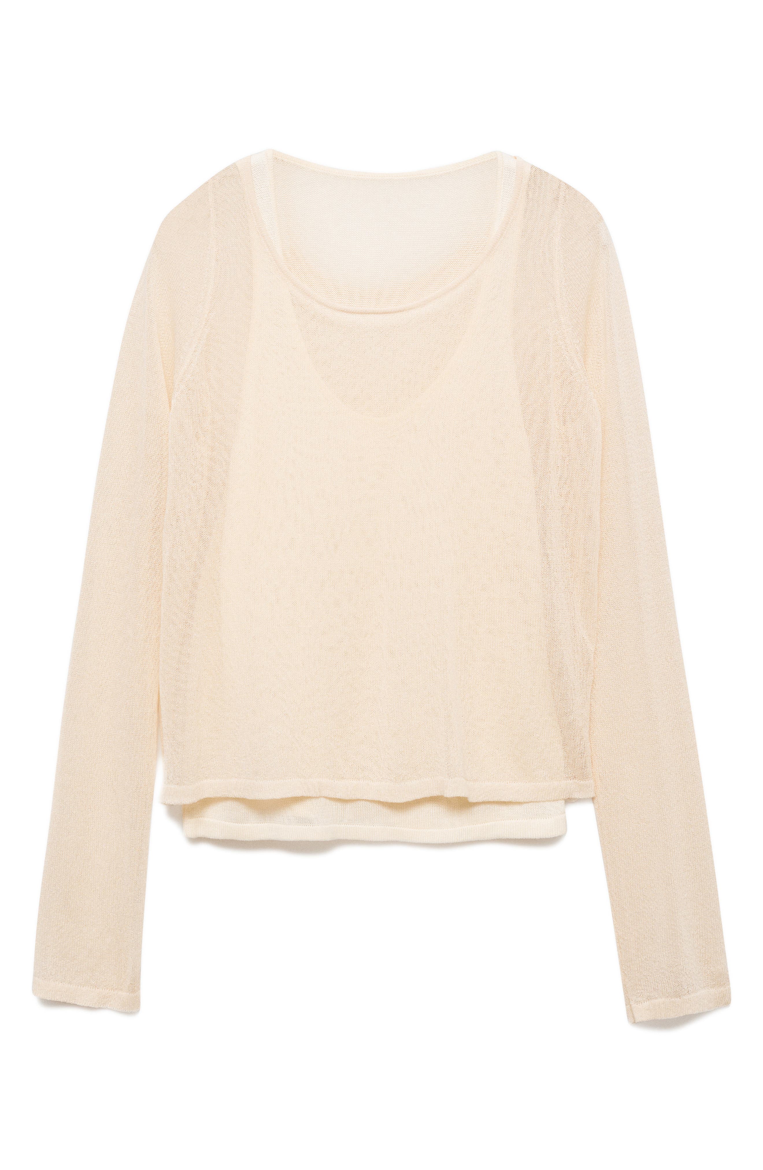 MANGO Layered Sweater | Nordstromrack