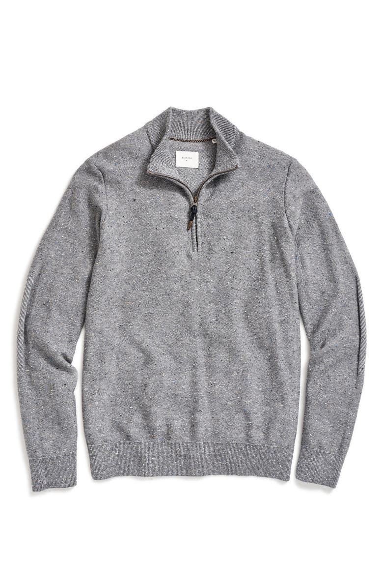 Billy Reid Bird's Eye Half Zip Sweater | Nordstromrack