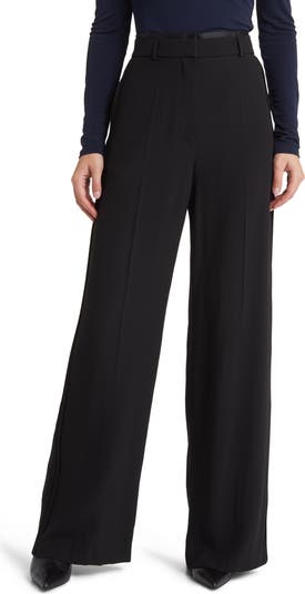 BOSS Timoa Pleated Wide Leg Trousers | Nordstromrack