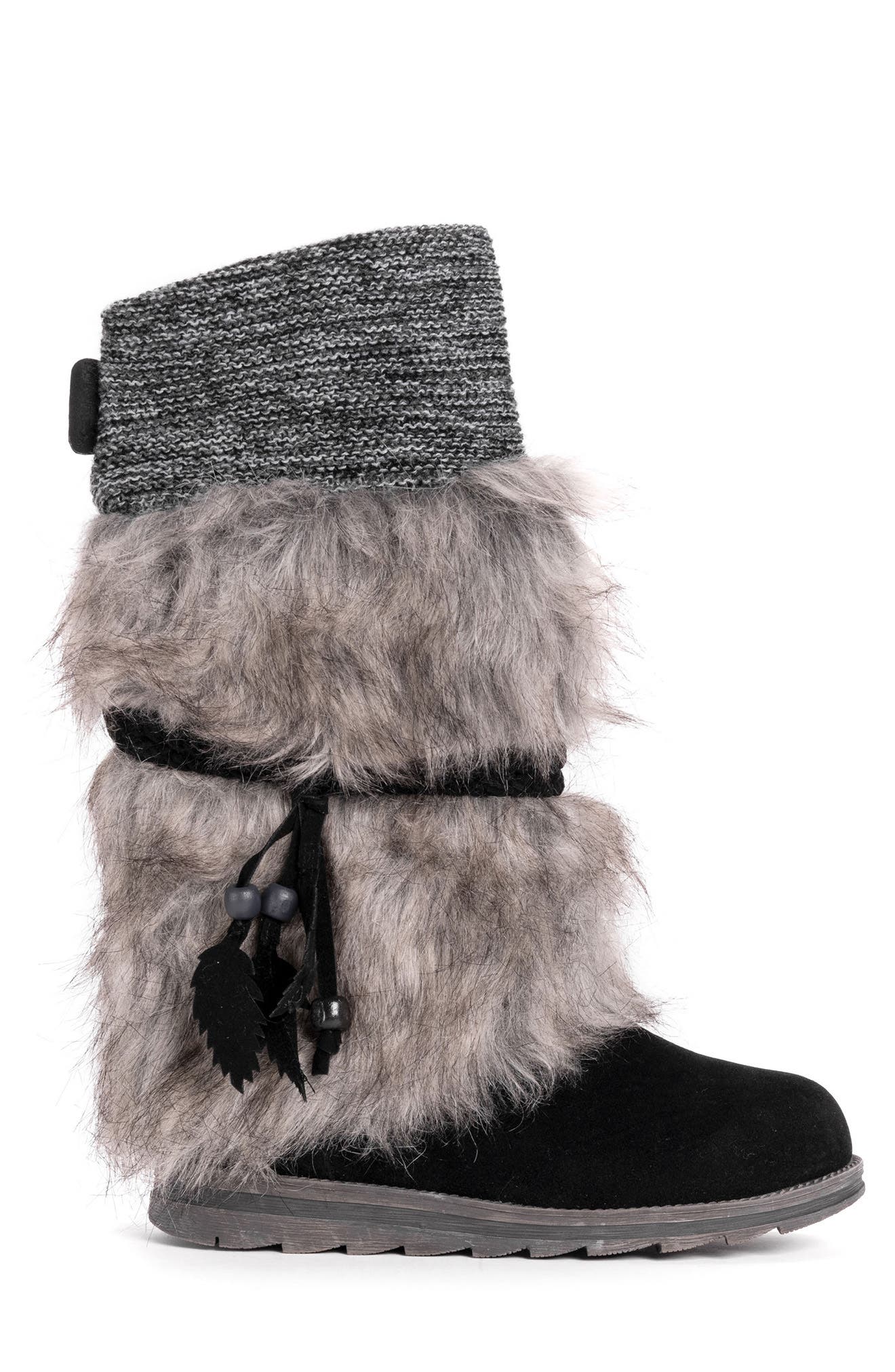 LUKEES BY MUK LUKS Sigrid Leela Too Faux Fur Boot | Nordstromrack