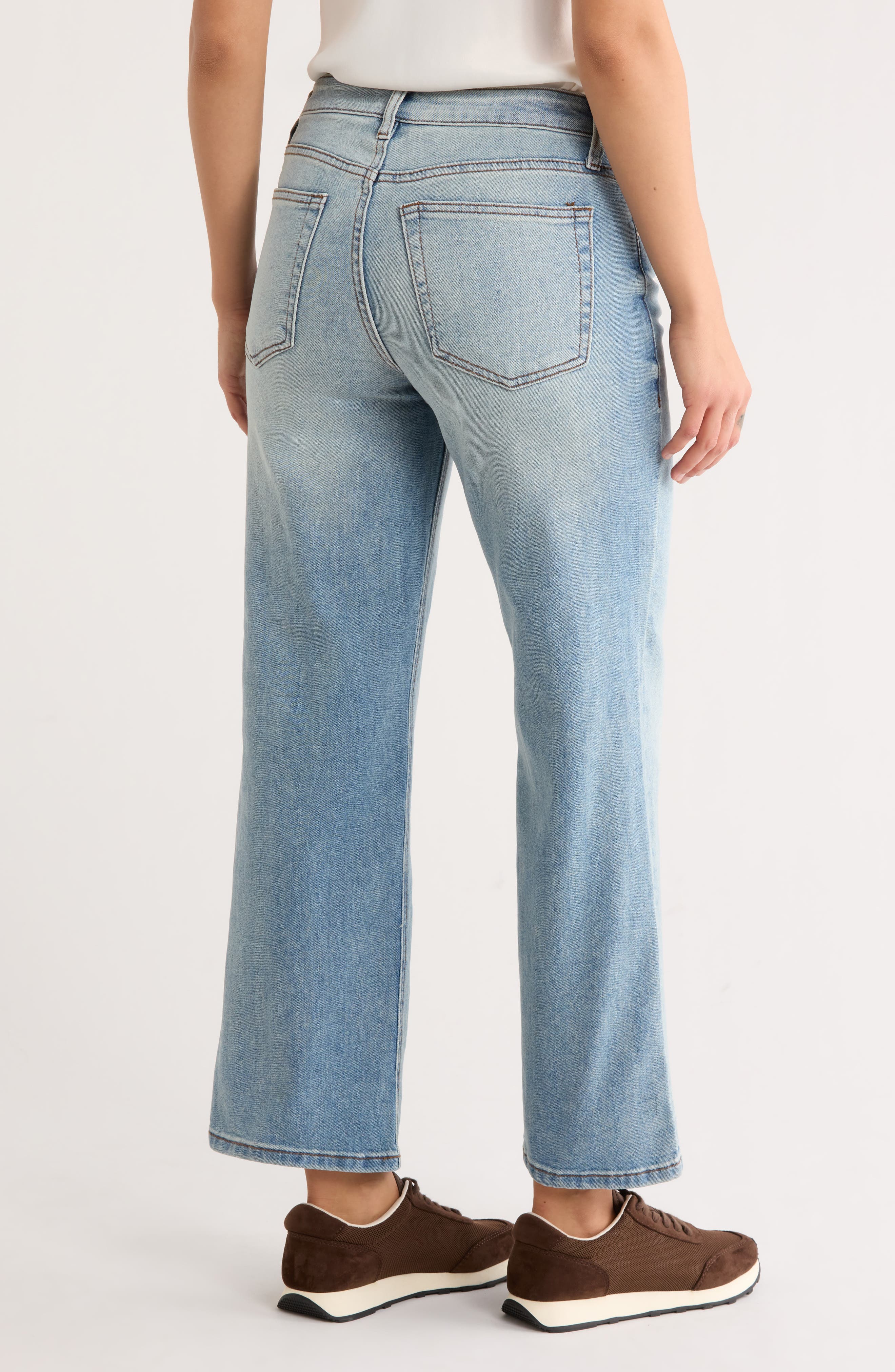 STS Blue Faye High Waist Baggy Wide Leg Jeans | Nordstromrack
