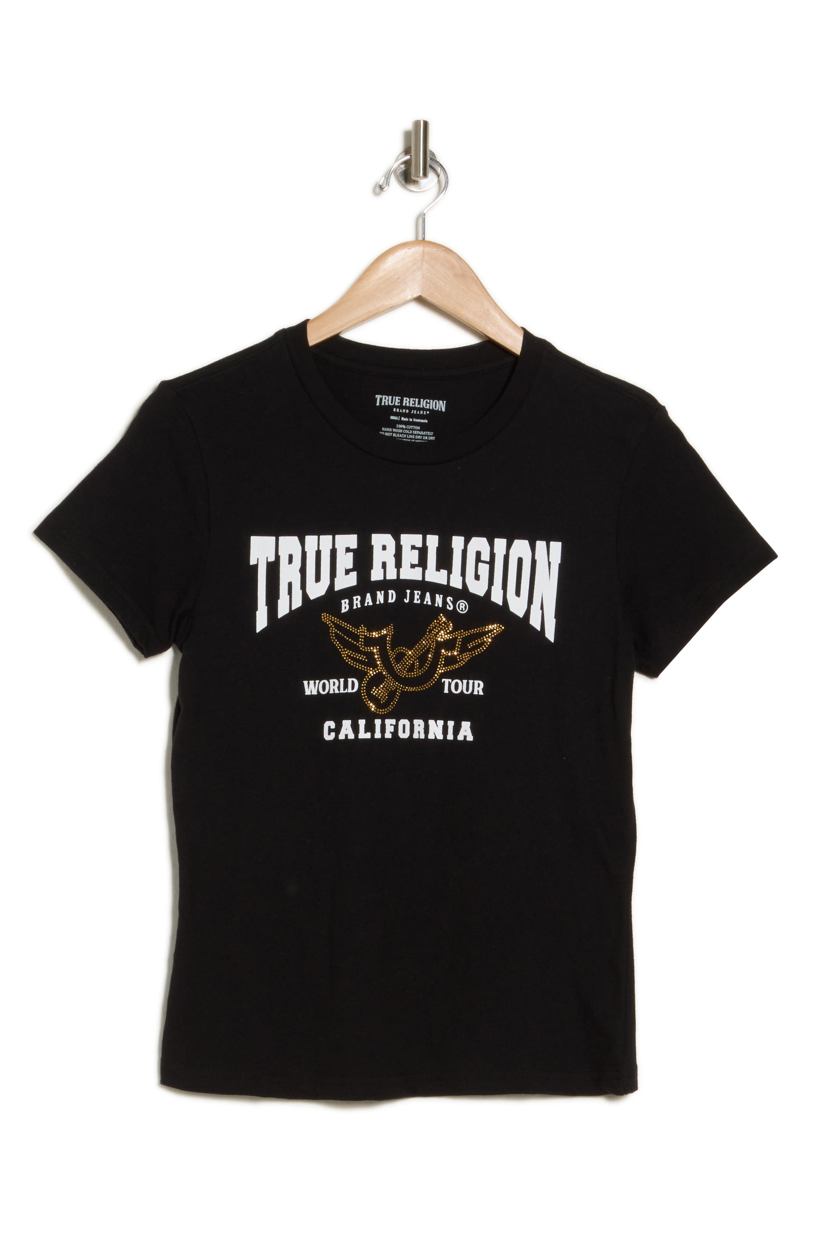 True Religion Retro Embellished Logo Graphic T-Shirt | Nordstromrack