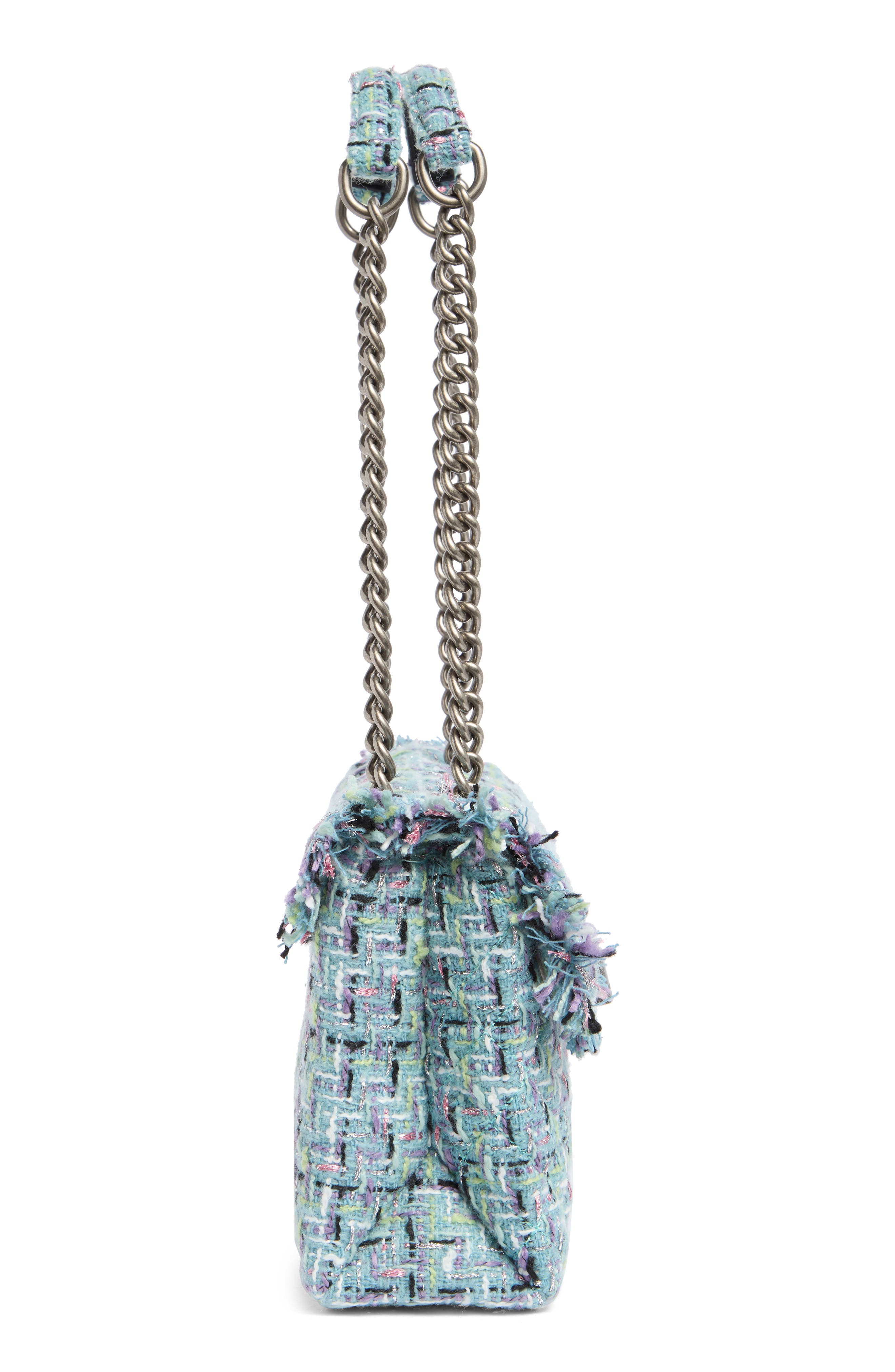 Kurt Geiger London Brixton Tweed Lock Shoulder Bag | Nordstromrack