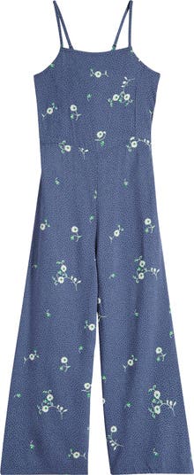 Nordstrom Kids' Floral Smocked Romper | Nordstrom