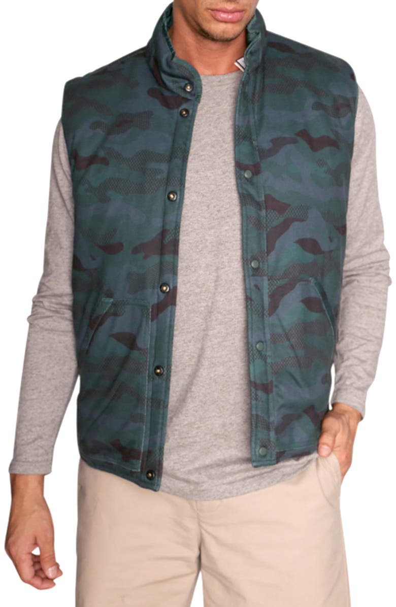 TailorByrd Reversible Solid To Camo Vest | Nordstromrack
