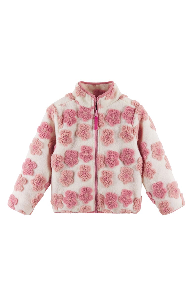 Andy & Evan Kids' Floral High Pile Fleece Jacket | Nordstromrack