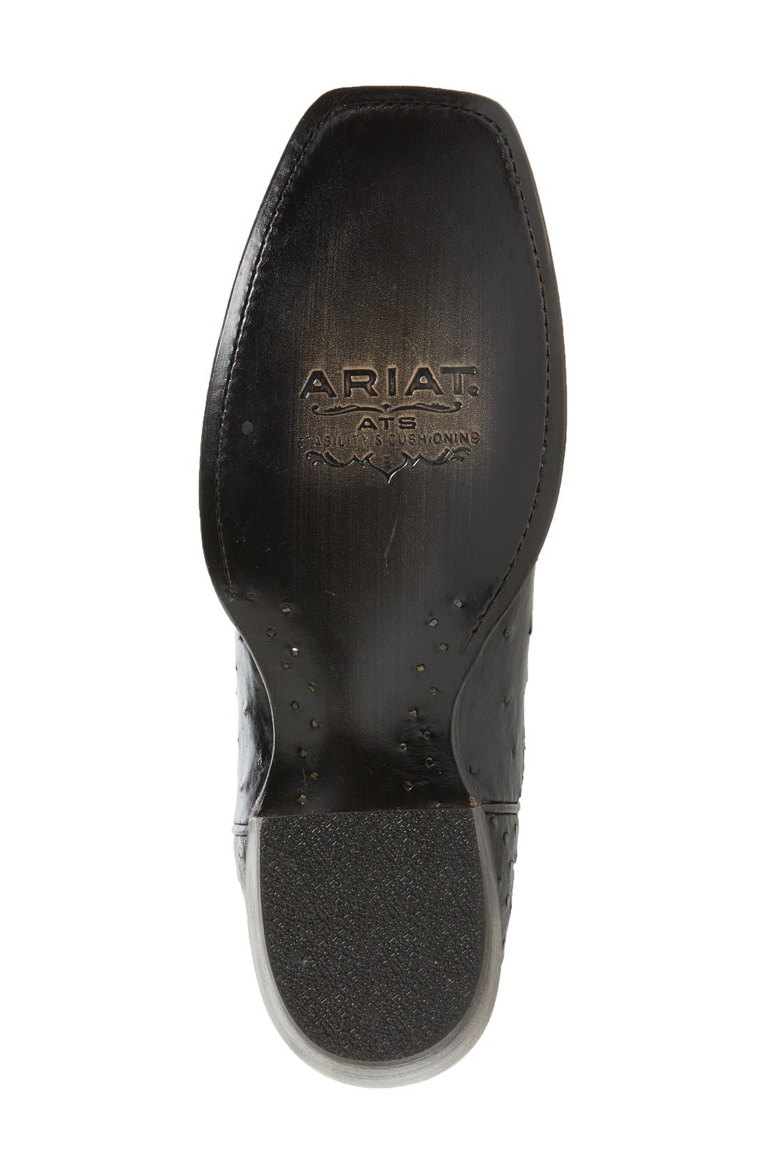 Ariat Super Stakes Ostrich Leather Cowboy Boot (Men) | Nordstrom