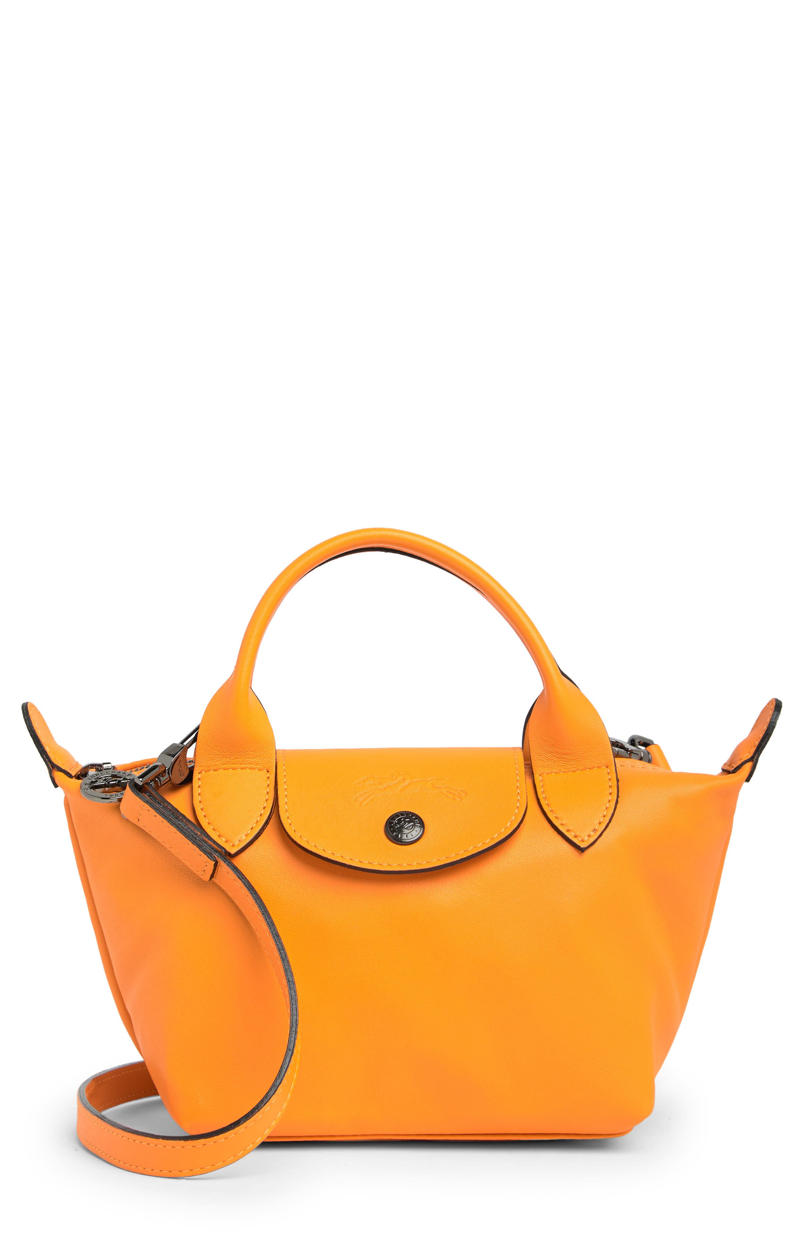 Longchamp Le Pliage Cuir XS Leather Satchel | Nordstromrack