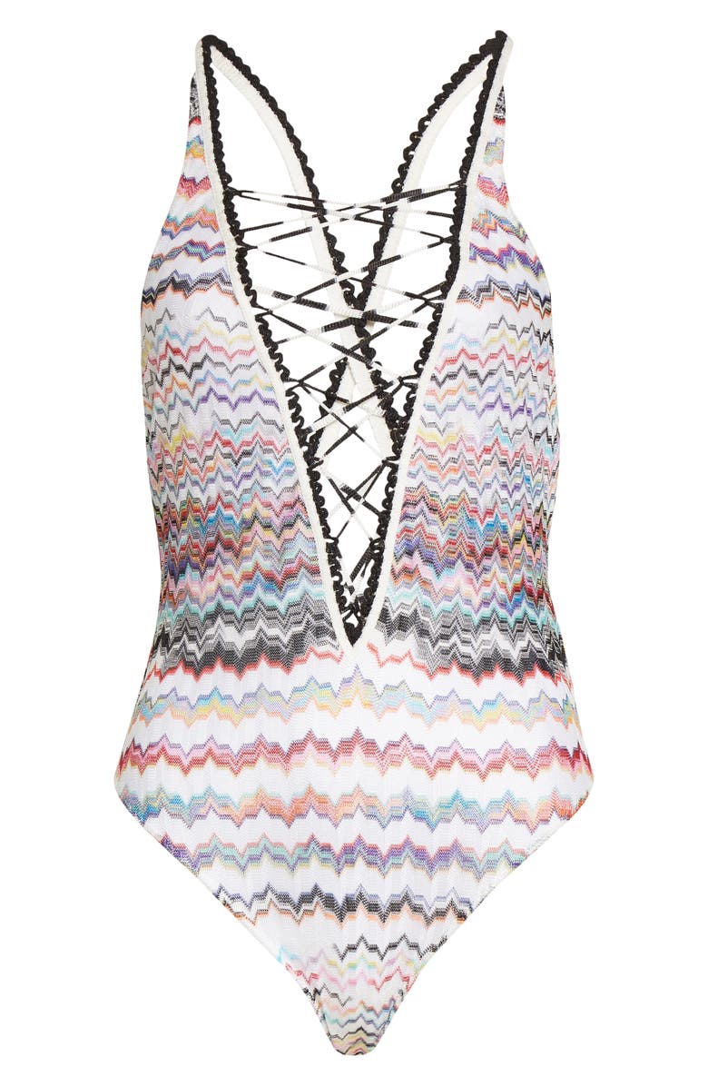 Missoni Zigzag Knit One-Piece Swimsuit | Nordstrom
