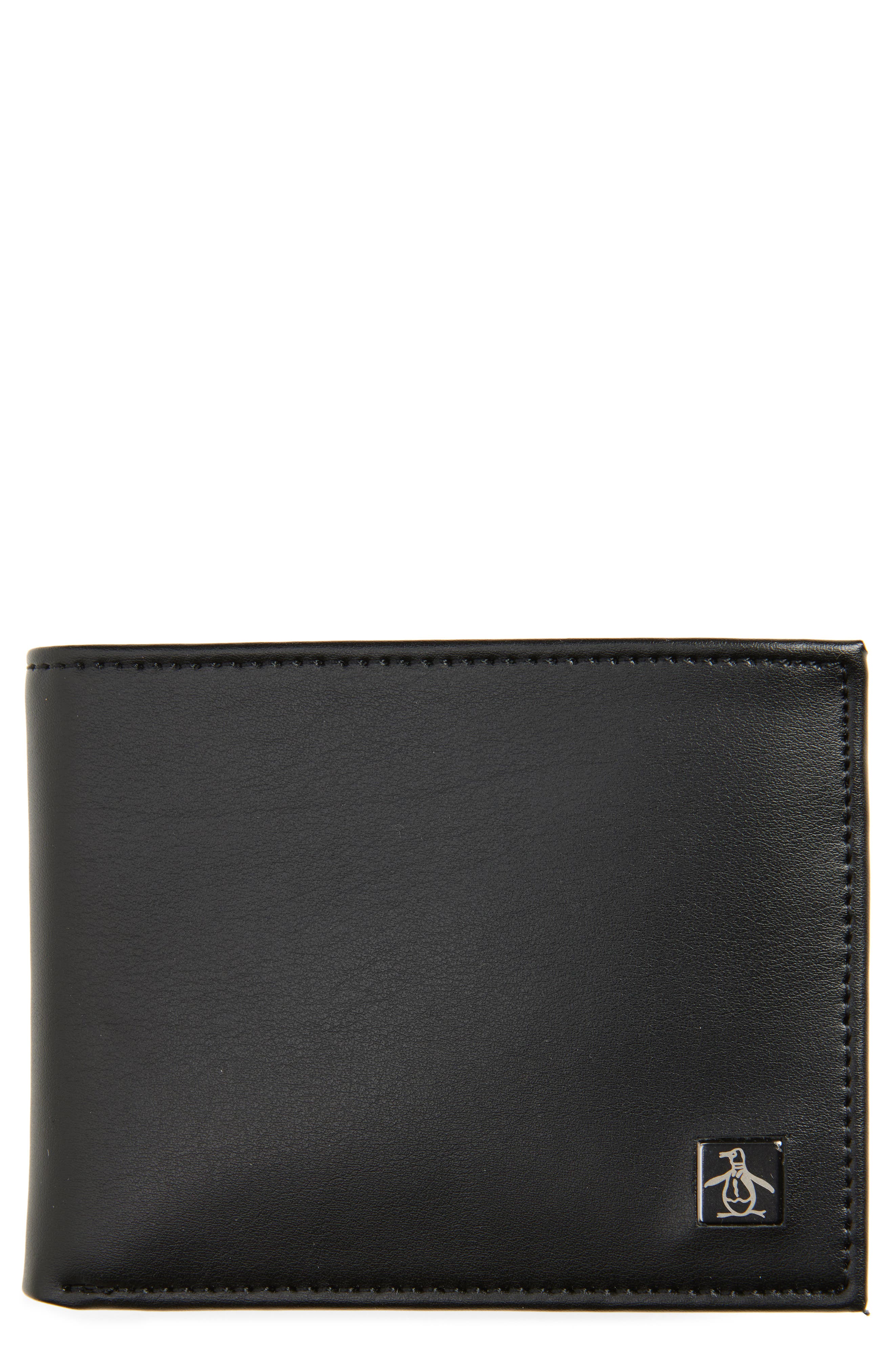Original Penguin Leather Bifold Wallet | Nordstromrack
