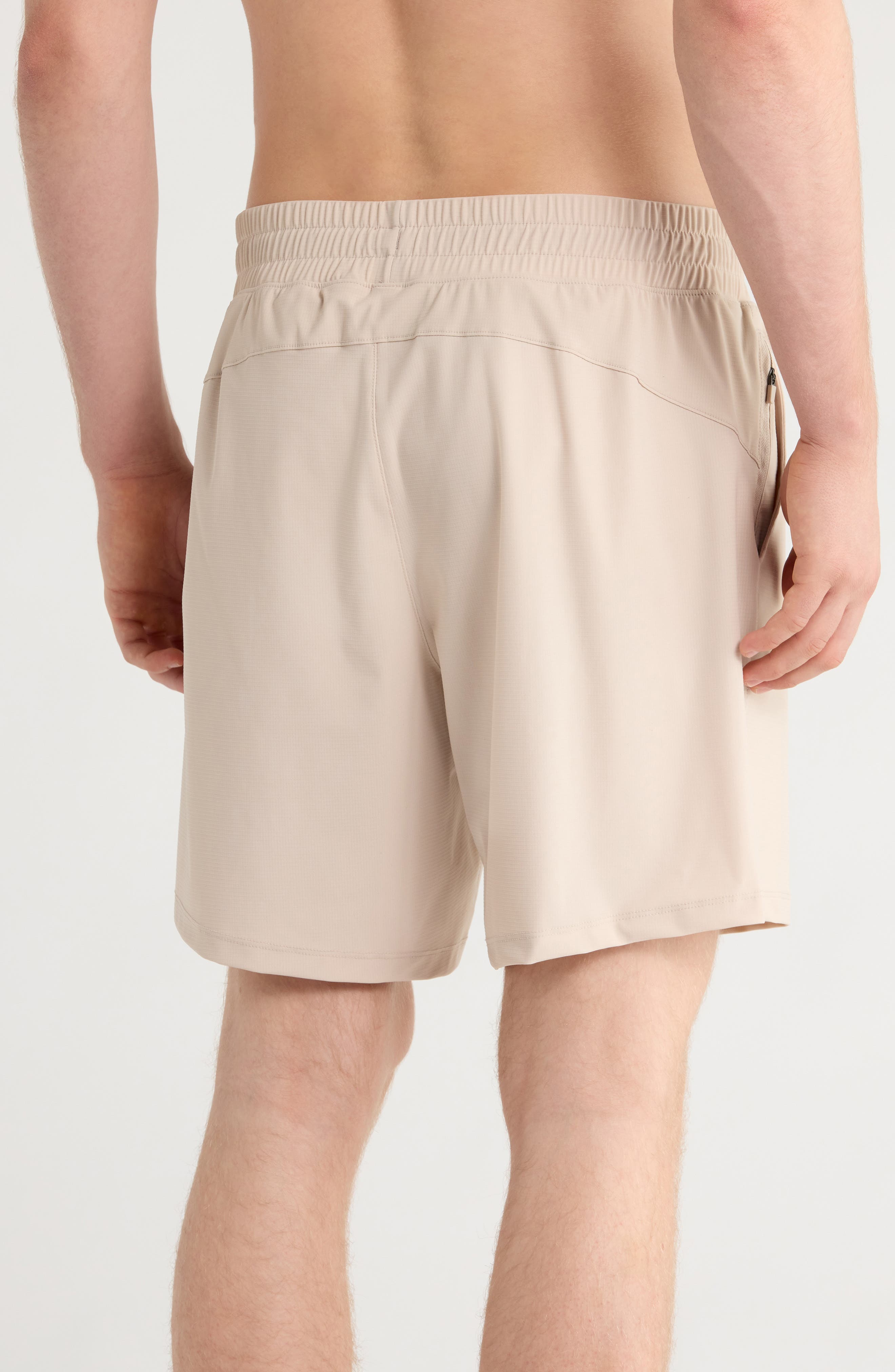 90 DEGREE BY REFLEX Warp Waffle Knit Active Shorts | Nordstromrack