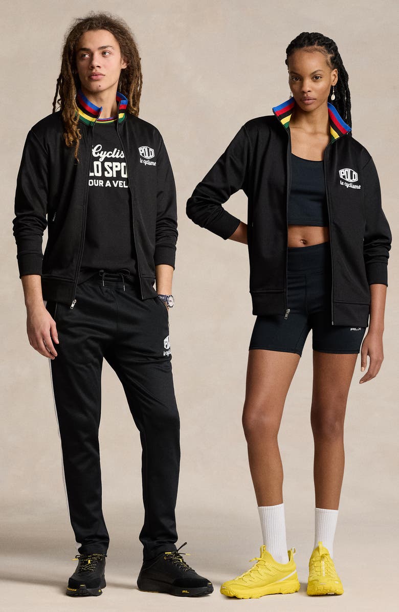 Polo Ralph Lauren Plaited Tricot Zip-Up Track Jacket | Nordstromrack