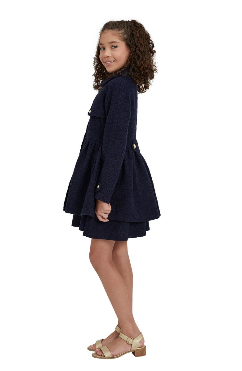 Bardot Junior Kids' Sima Boucle Trench Dress | Nordstromrack