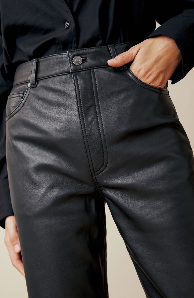 Reformation Veda Cynthia Leather Pants | Nordstromrack