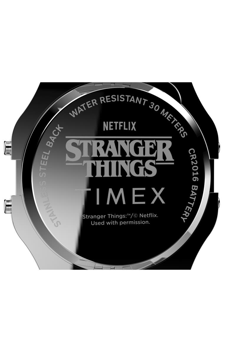 Timex® x 'Stranger Things' T80 Chronograph Bracelet Watch, 34mm | Nordstrom
