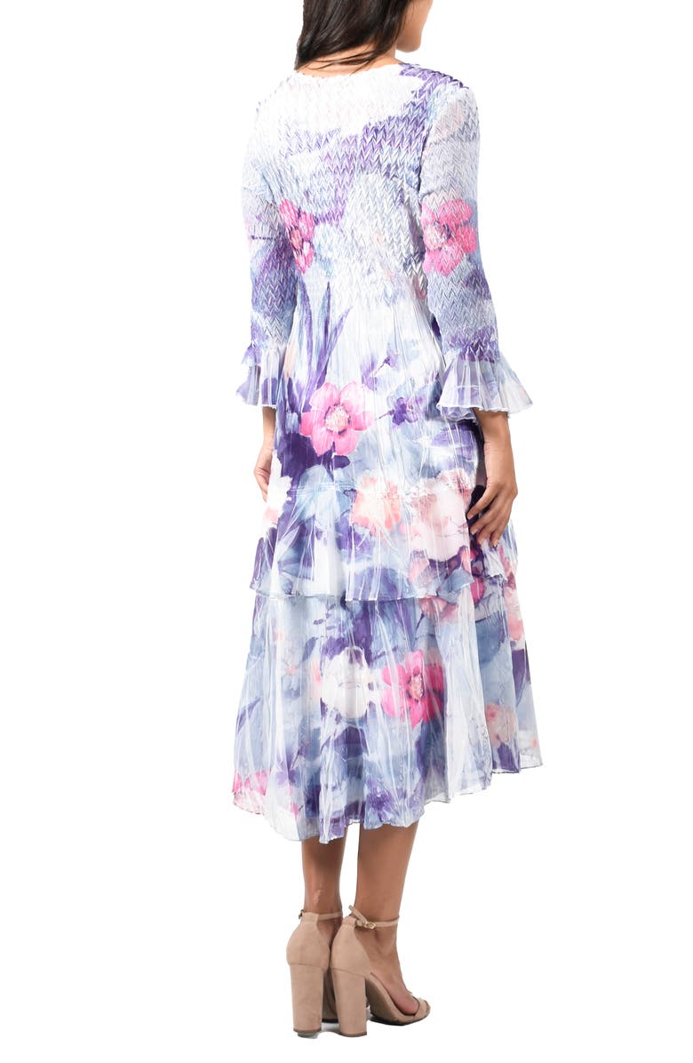 Komarov Floral Fit & Flare Dress | Nordstromrack
