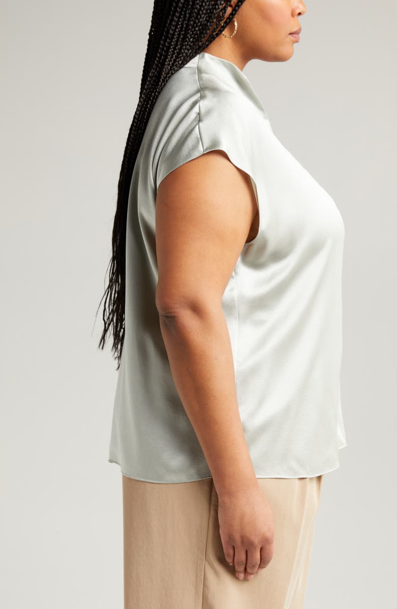 Vince Cap Sleeve Silk Blouse | Nordstromrack