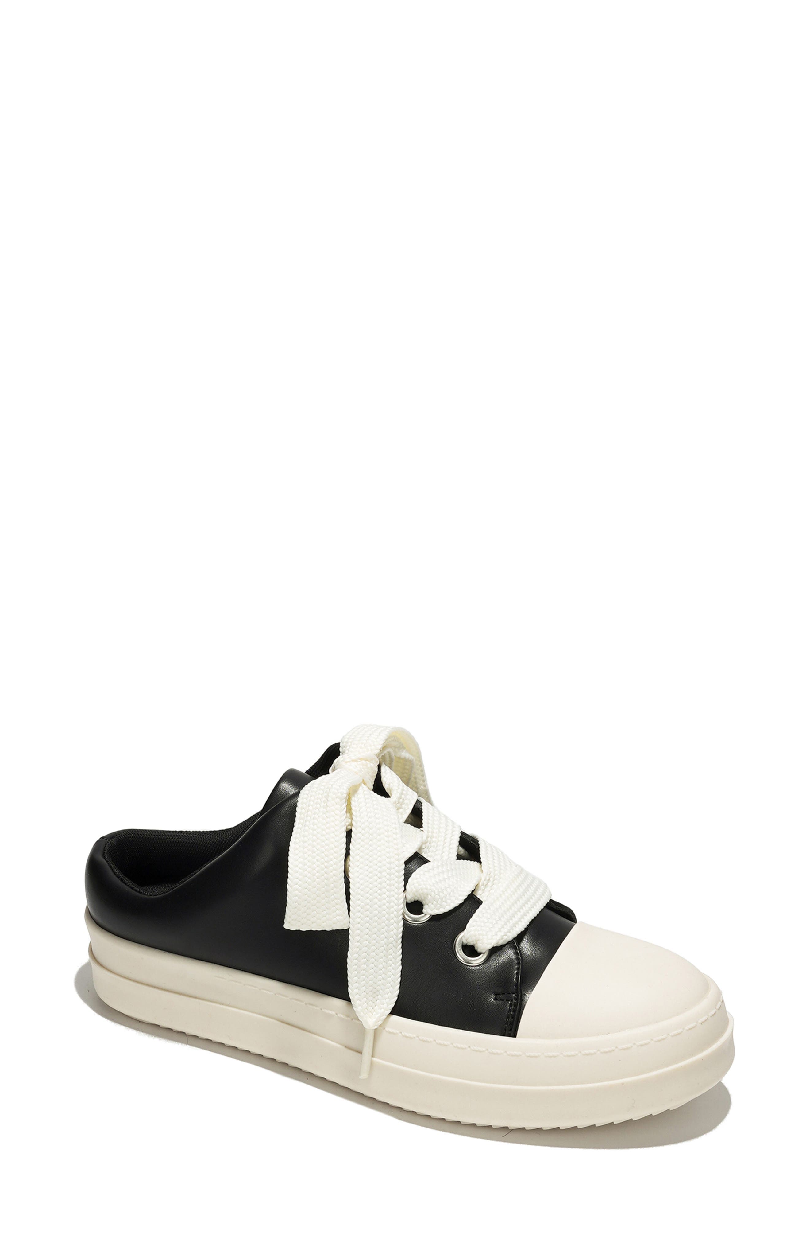 CAPE ROBBIN Minette Woven Sneaker Mule (Women) | Nordstromrack