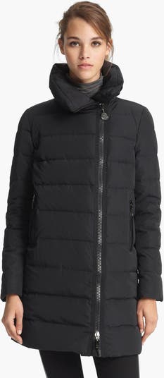 Moncler 'Gerboise' Asymmetrical Zip Down Coat | Nordstrom