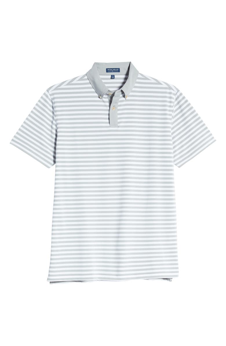 Peter Millar Bechet Regular Fit Stripe Button-Down Polo Shirt | Nordstrom