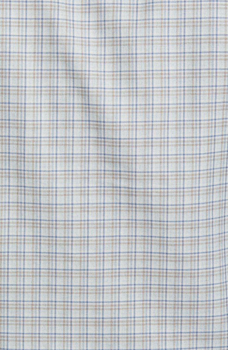 David Donahue Trim Fit Check Dress Shirt | Nordstromrack