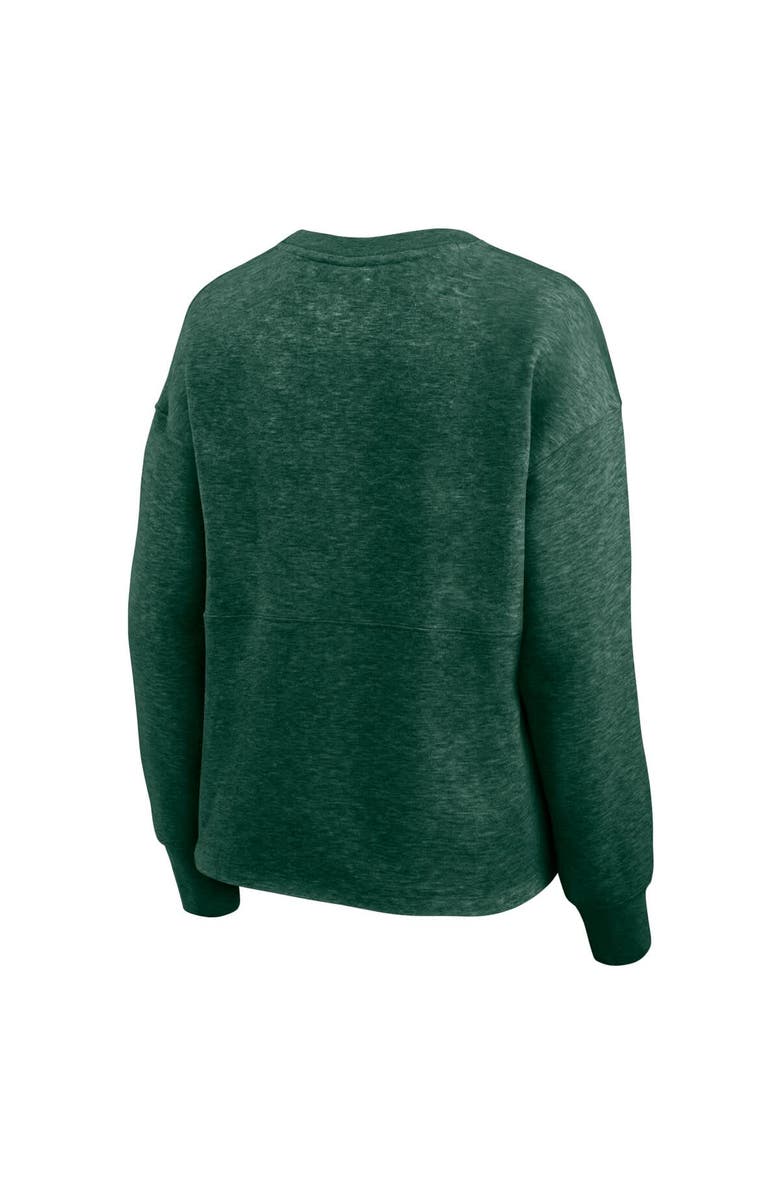 FANATICS Women's Fanatics Heather Green Miami Hurricanes Heritage ...