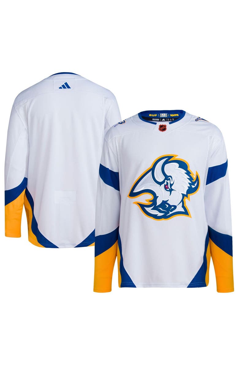 adidas Men's adidas White Buffalo Sabres Reverse Retro 2.0 Authentic ...