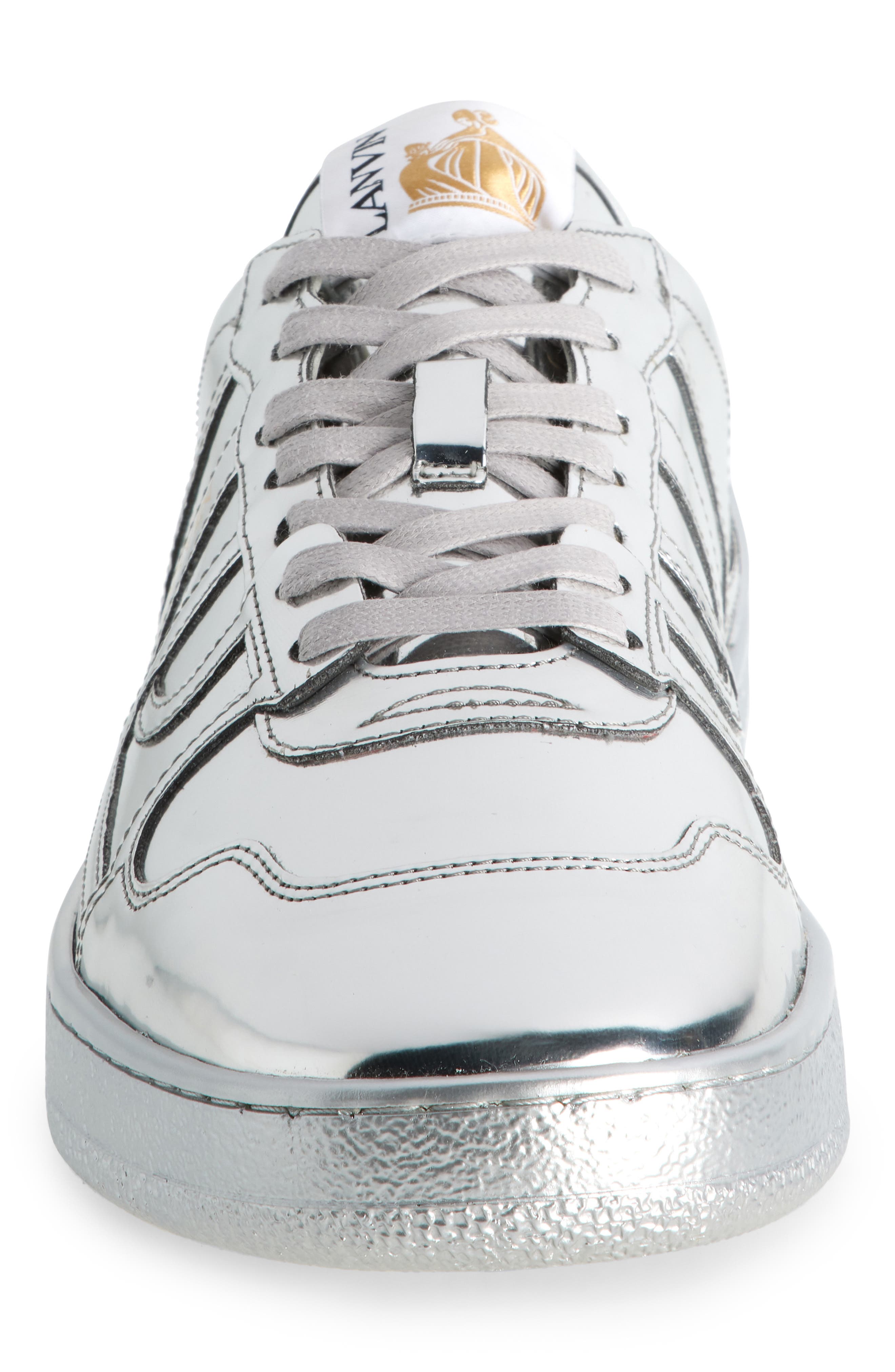 Lanvin Clay Metallic Low Top Sneaker (Men) | Nordstromrack