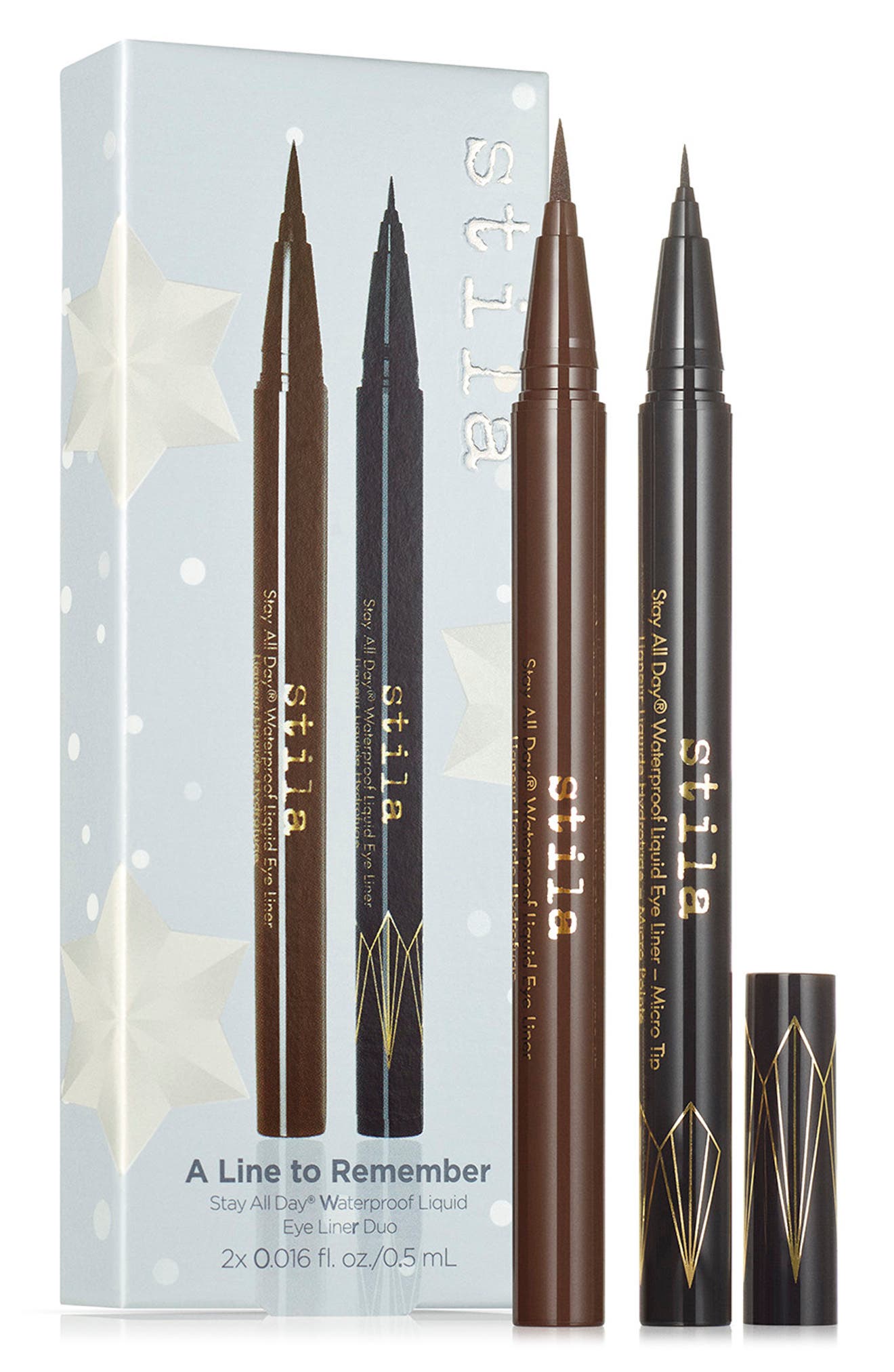 Stila A Line to Remember Stay All Day® Waterproof Liquid Eyeliner Duo ...