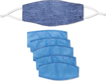 Hickey Freeman Adult Herringbone Mask, Connector & Filter Set | Nordstrom