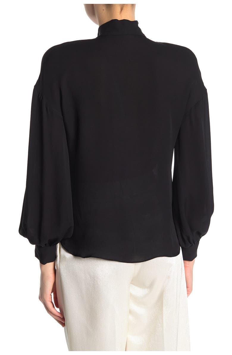 Ramy Brook Tori Neck Tie Silk Blouse | Nordstromrack