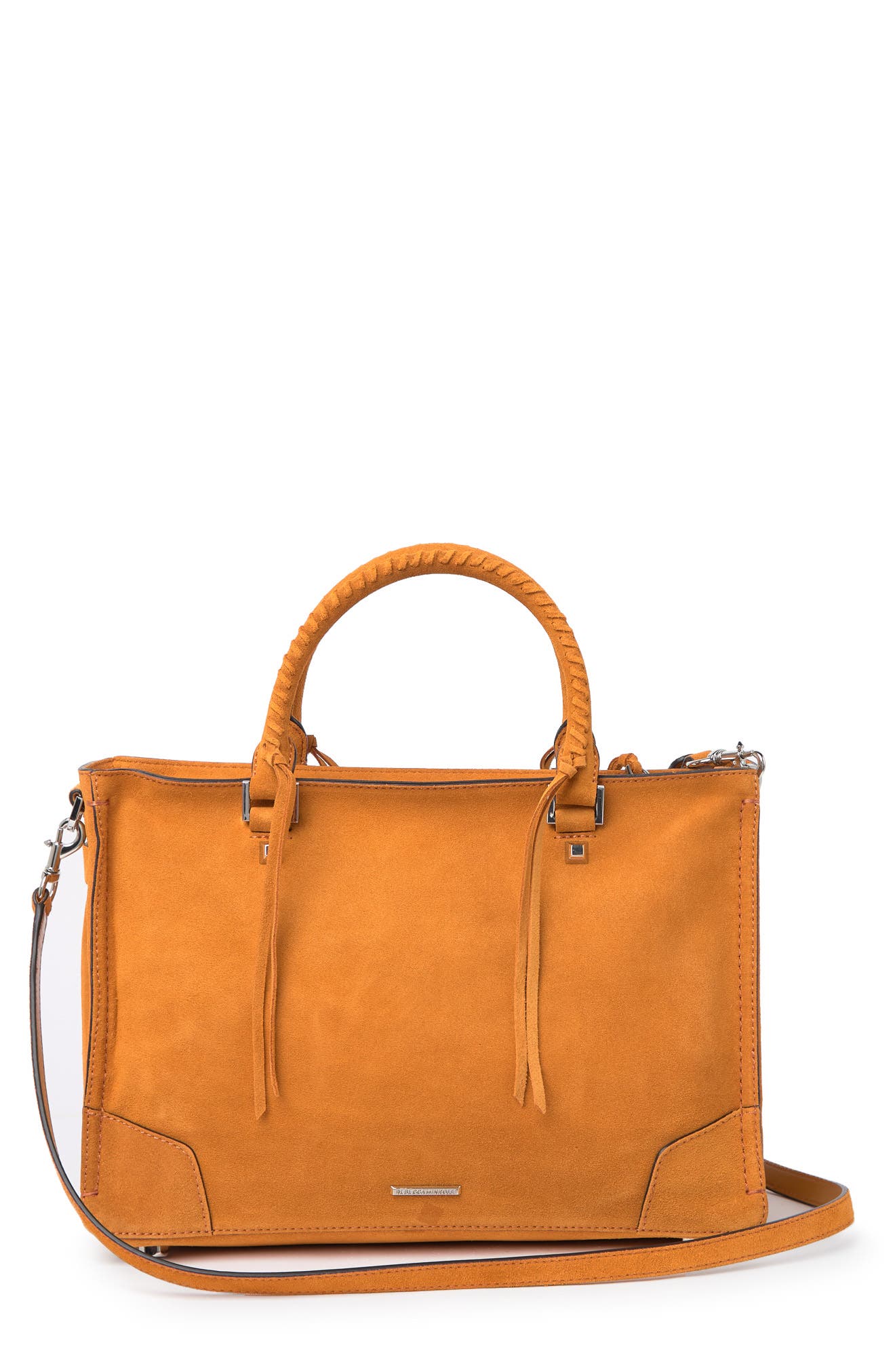 Rebecca Minkoff Regan Suede Satchel | Nordstromrack