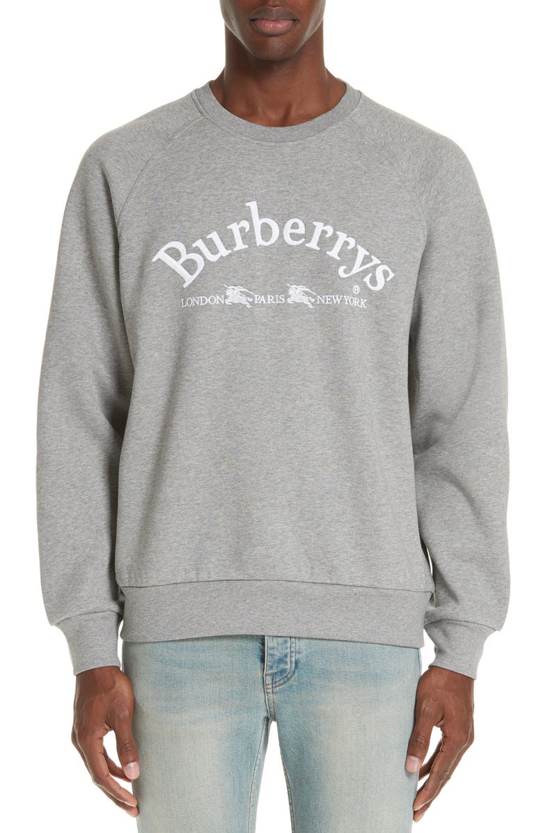 Burberry Battarni City Logo Sweatshirt | Nordstrom
