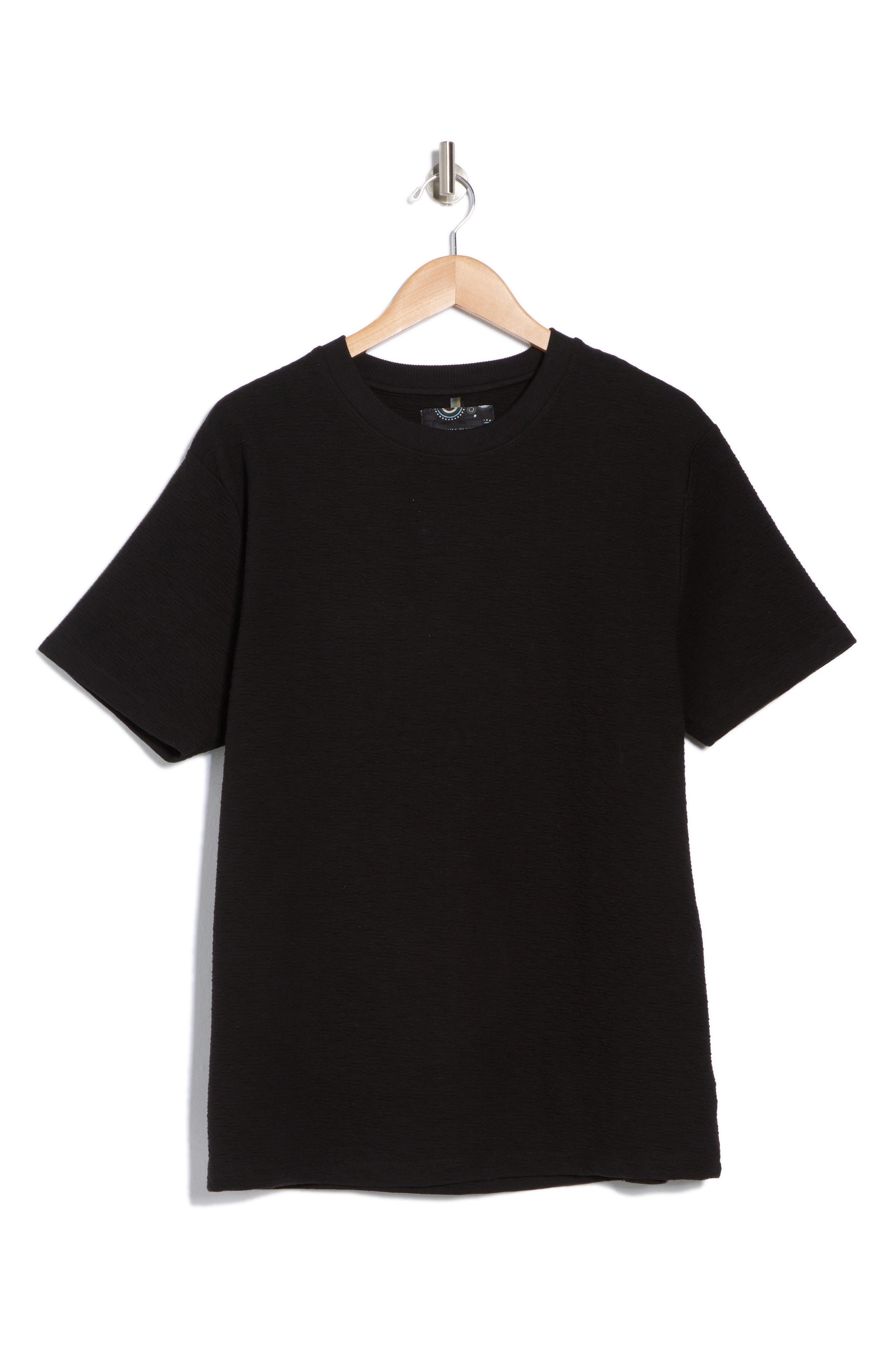 DENIM AND FLOWER Textured Crewneck T-Shirt | Nordstromrack